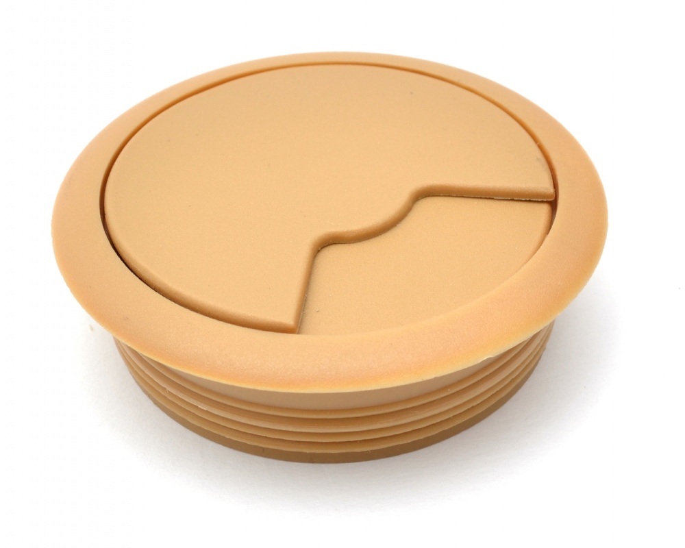 Desk Cable Grommet Insert 60mm Plastic - solmer.co.uk